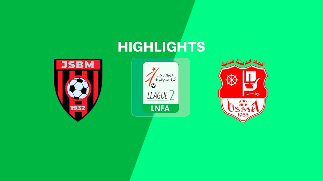 JS Bordj Menaiel v USM Annaba | Ligue 2 2025/26 | Highlights