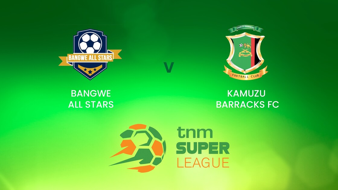 Bangwe All Stars v Kamuzu Barracks | TNM Super League | Malawi | Full ...