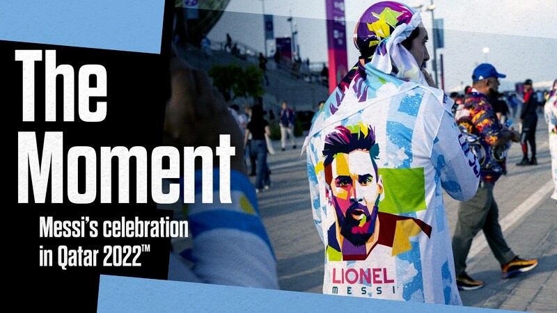 The Moment: Messi's celebration in Qatar 2022™