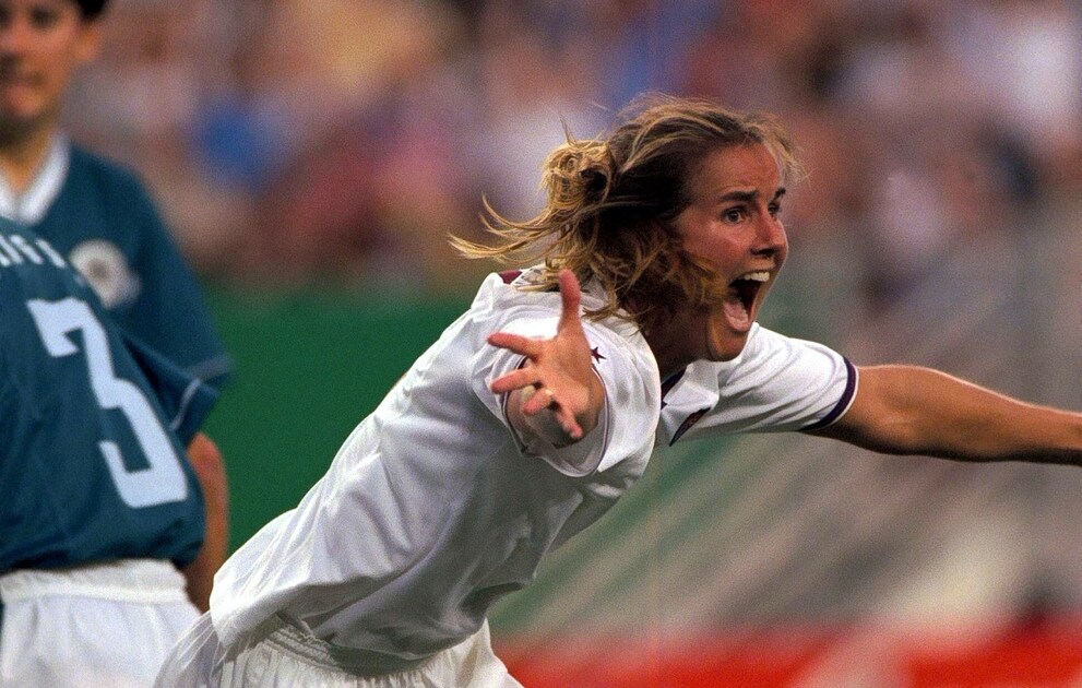 Brandi Chastain Goal 49' | USA v Germany | FIFA Women's World Cup USA 1999™