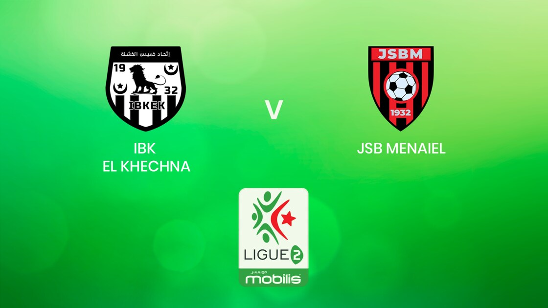 IBK El Khechna v JSB Menaiel | Ligue 2 2024/25 | Algeria | Full Match Replay