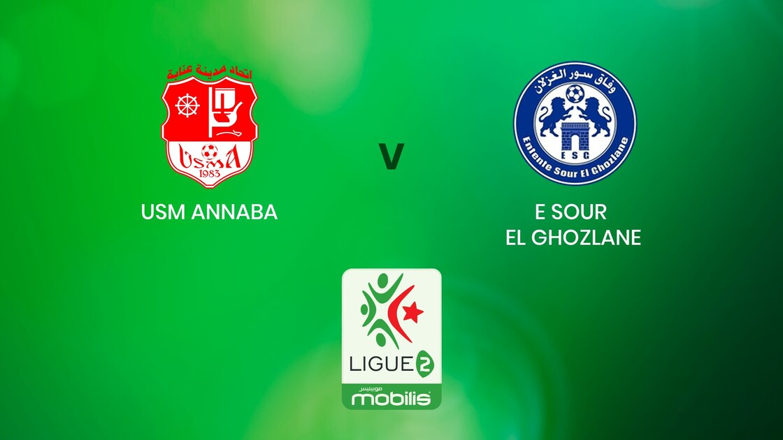 USM Annaba v E Sour El Ghozlane | Ligue 2 | Algeria | Full Match Replay