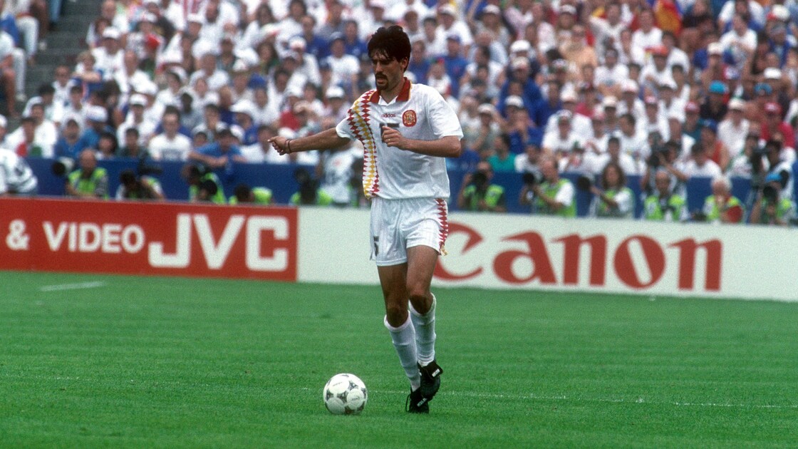 José Luis Pérez Caminero Goal 58' | Italy vs Spain | 1994 FIFA World ...