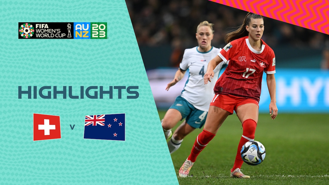 Switzerland v New Zealand | Group A | FIFA Women's World Cup Australia ...