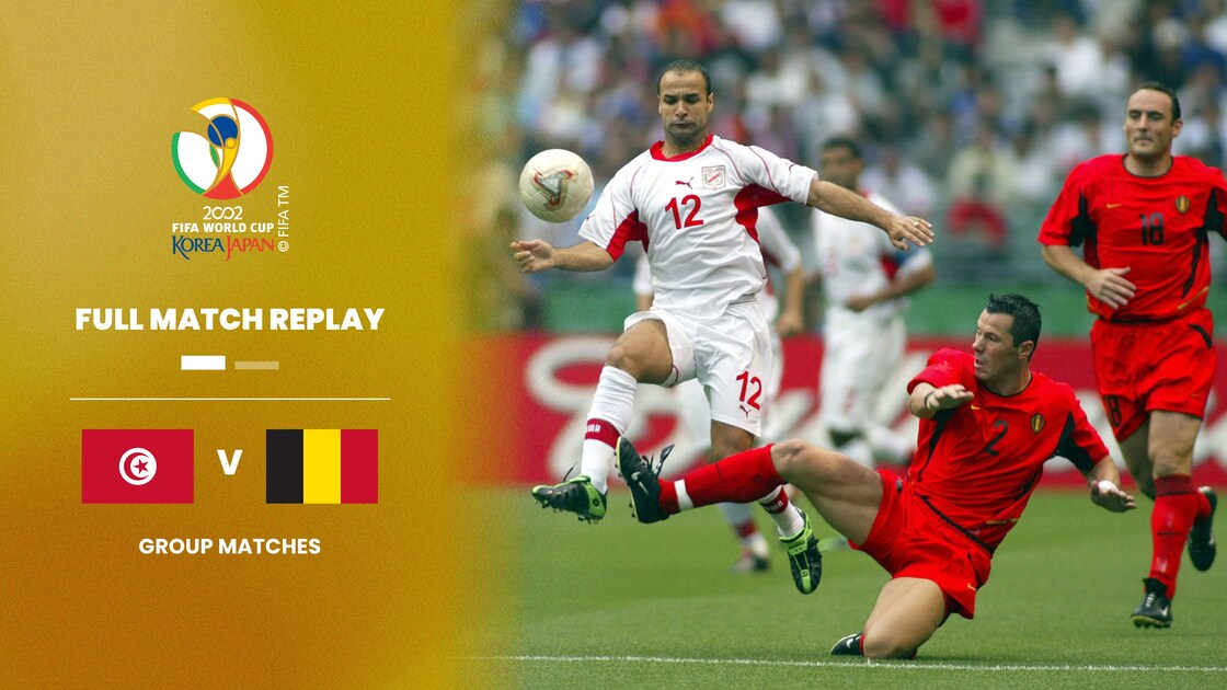 Tunisia v Belgium | Group H | 2002 FIFA World Cup Korea/Japan™ | Full ...