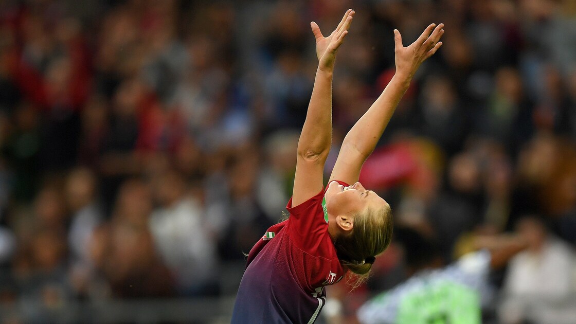 Lisa-Marie Utland Goal 33' | Norway v Nigeria | FIFA Women's World Cup ...