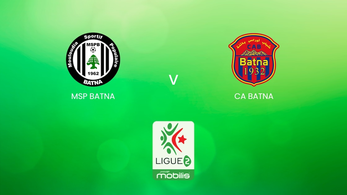 MSP Batna v CA Batna | Ligue 2 2024/25 | Algeria| Full Match Replay