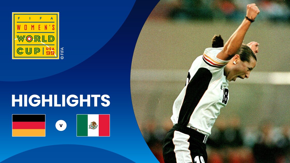 Germany v Mexico | Group B | FIFA Women's World Cup USA 1999™ | Highlights
