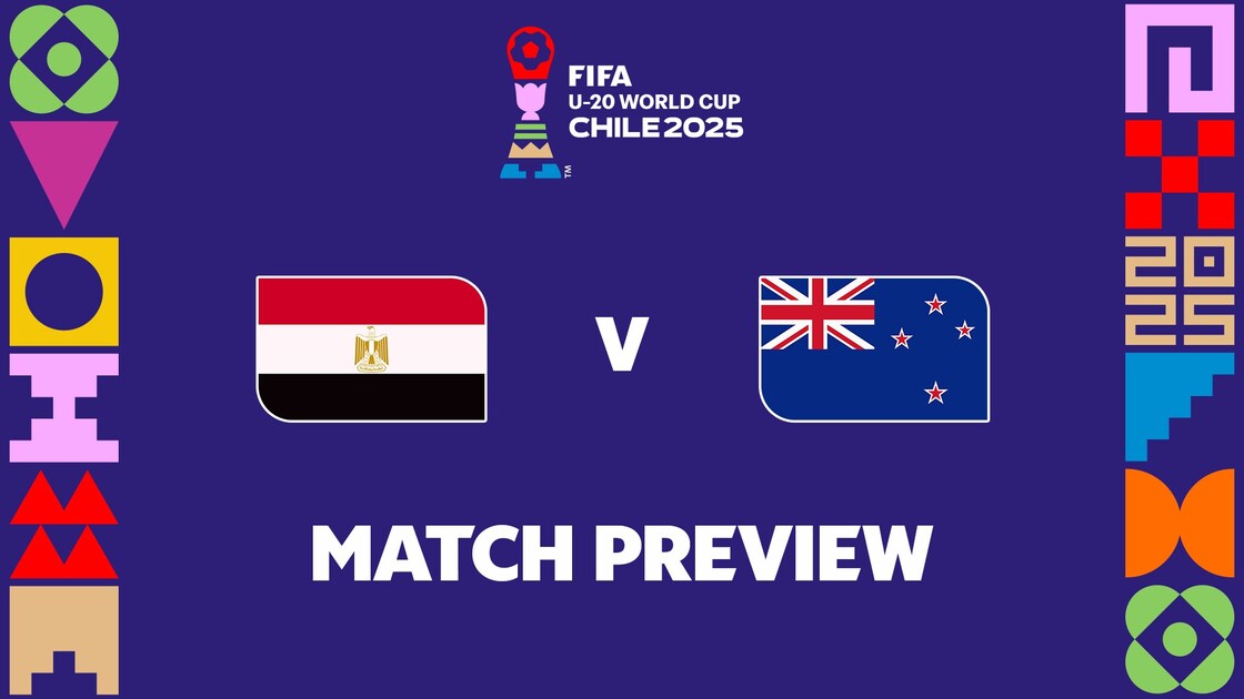Egypt v New Zealand | Group A | FIFA U-20 World Cup Chile 2025™ | Match ...
