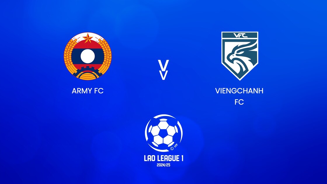 Army FC v Viengchanh FC | Lao League 1 2024/25 | Full Match Replay