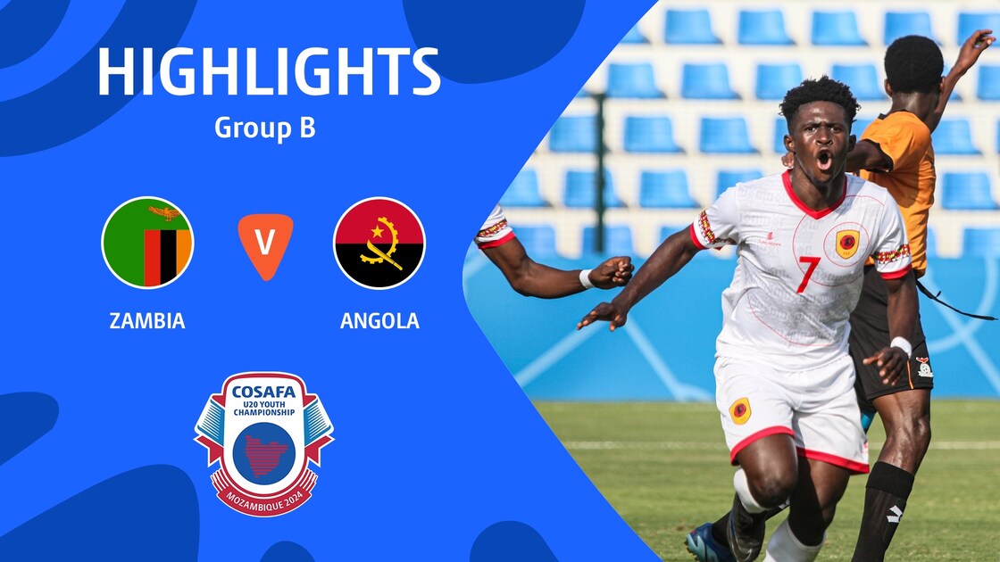 Zambia v Angola | Group Stage | CAF U-20 Africa Cup of Nations 2025 ...