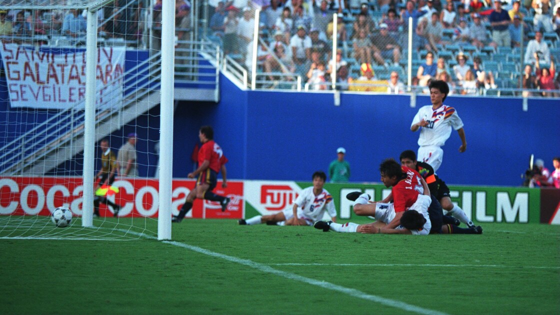 Julio Salinas Goal 51' | Spain vs Korea Republic | 1994 FIFA World Cup USA™