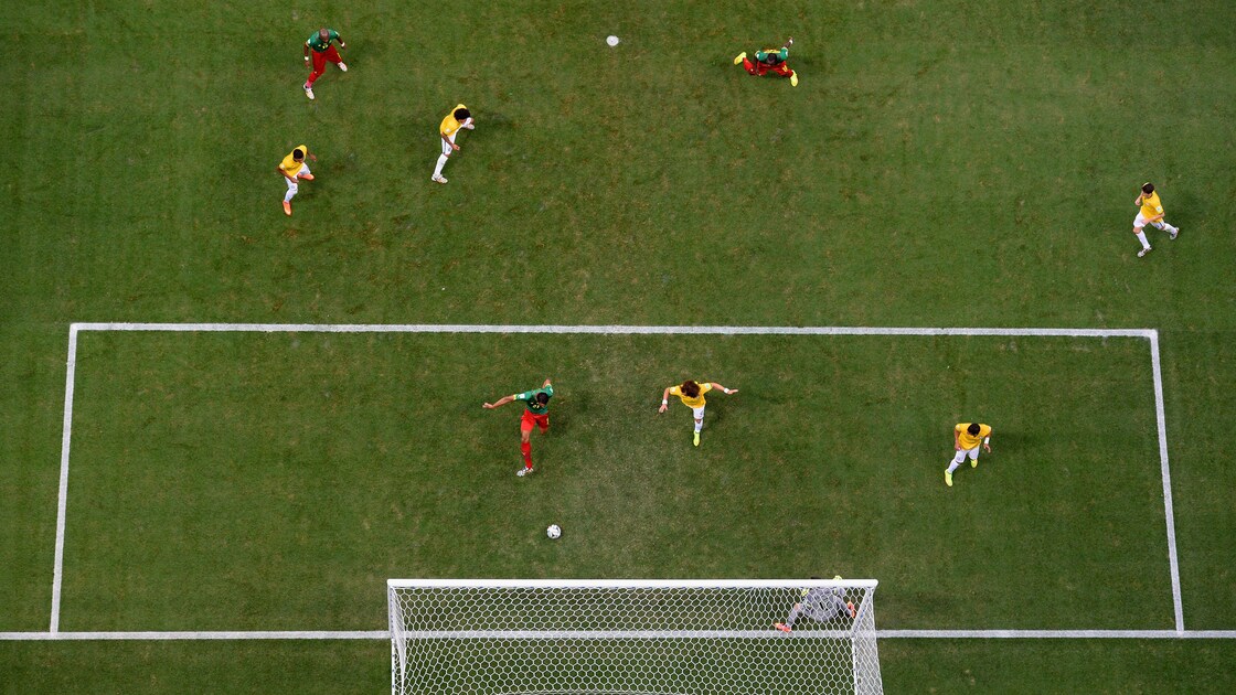Joel Matip Goal 25' | Cameroon v Brazil | 2014 FIFA World Cup Brazil™