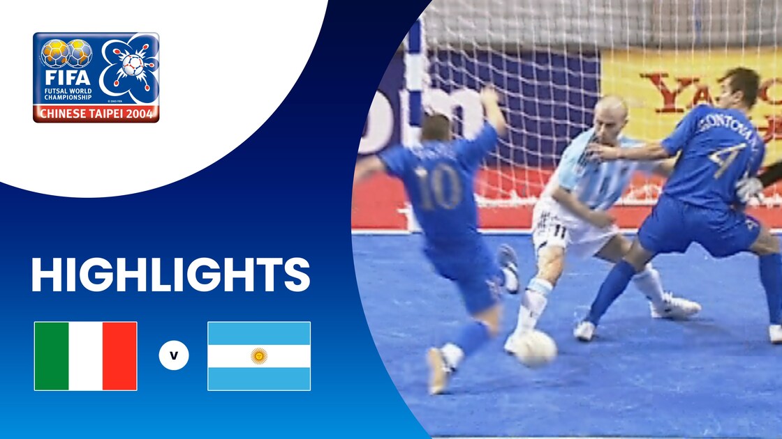 Italy v Argentina | Semi-finals | FIFA Futsal World Championship ...