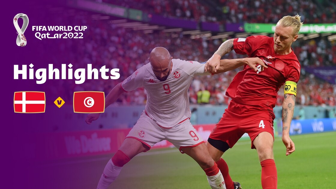 Denmark v Tunisia | Group D | FIFA World Cup Qatar 2022™ | Highlights ...
