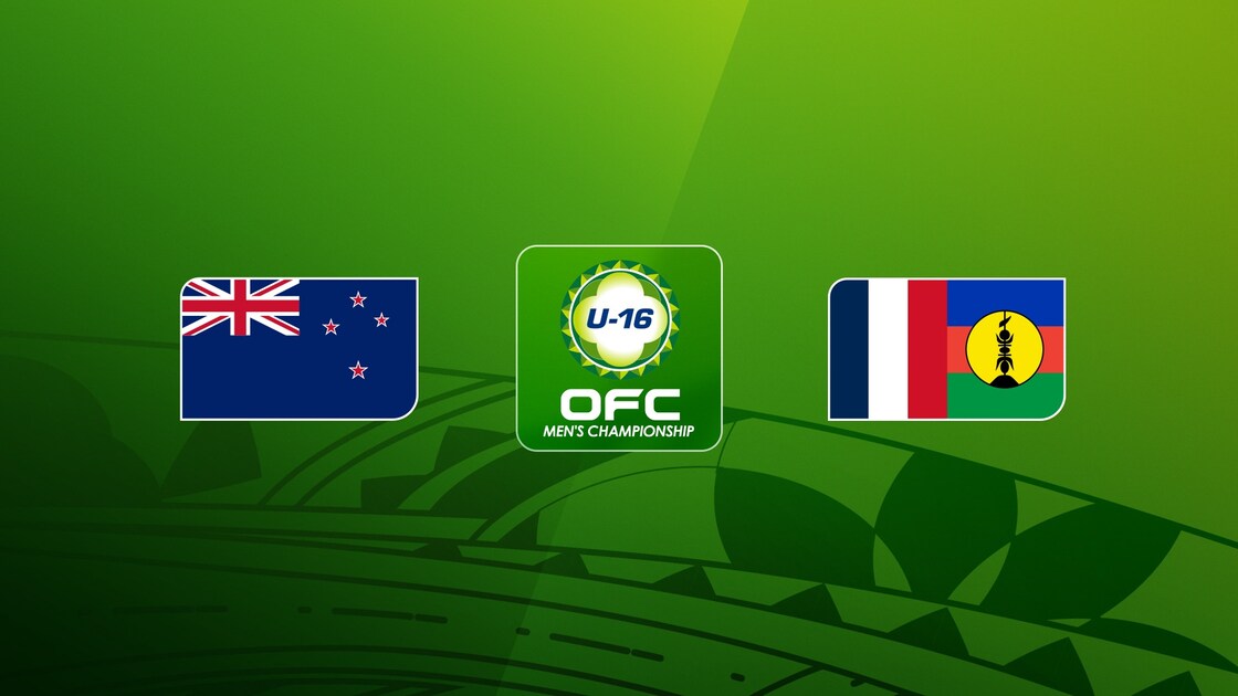 New Zealand v New Caledonia | Group Stage | OFC U-16 Men's Championship ...