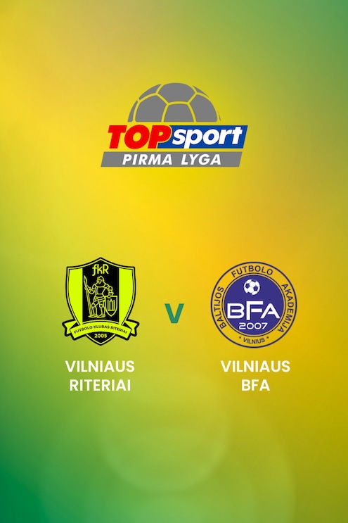 Vilniaus Riteriai v Vilniaus BFA | TOPsport Pirma lyga | Full Match Replay