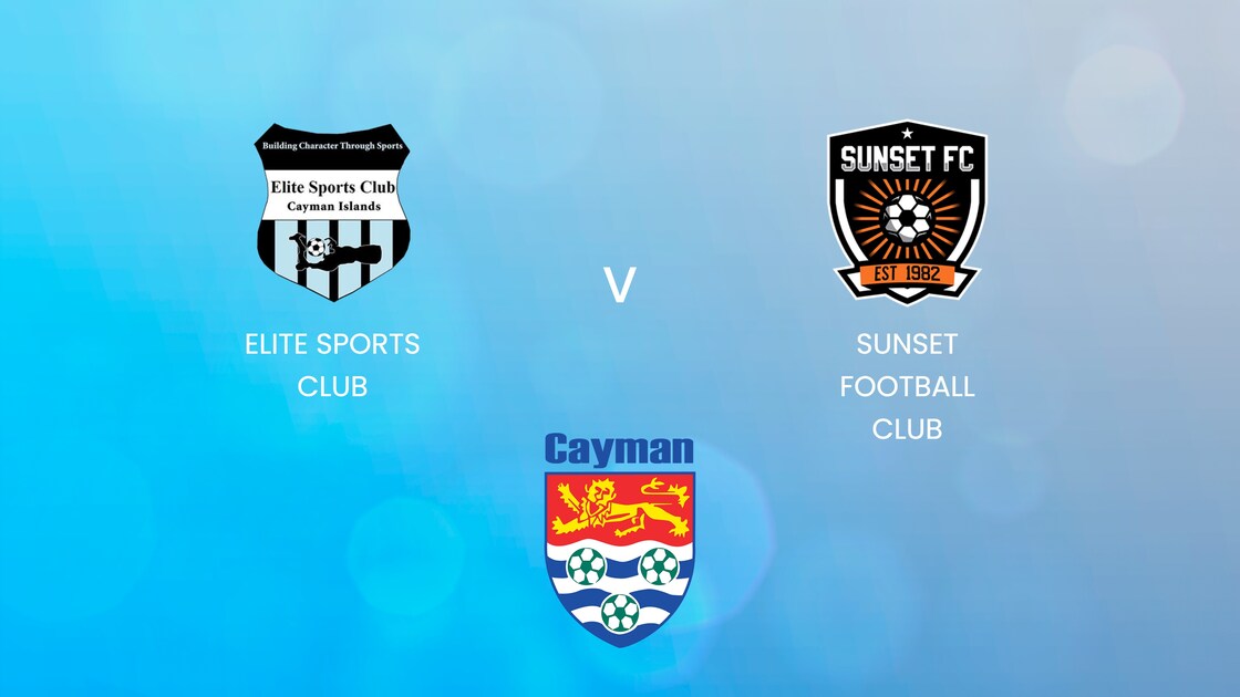 Elite Sports Club v Sunset Football Club | Cayman Islands Men's Premier ...