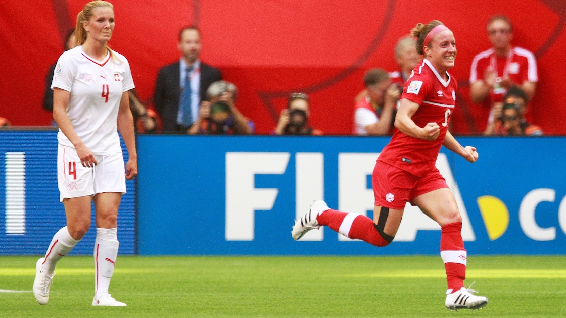 Josee Belanger Goal 51' | Canada v Switzerland | FIFA Women's World Cup ...