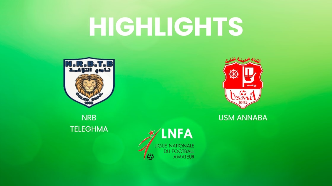 NRB Teleghma v USM Annaba | Ligue 2 2024/25 | Algeria | Highlights