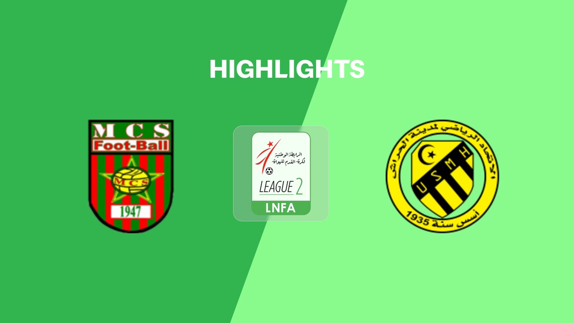 MC Saida v USM El Harrach | Ligue 2 2025/26 | Highlights