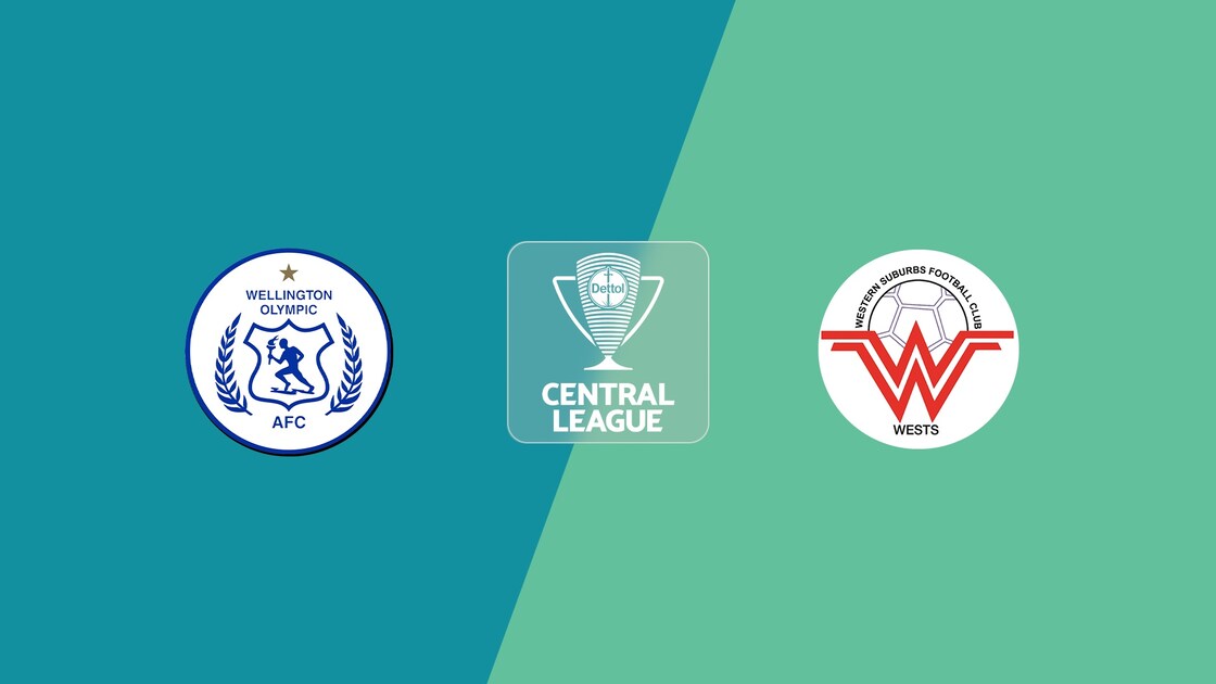 Wellington Olympic v Western Suburbs | Central League | National League ...