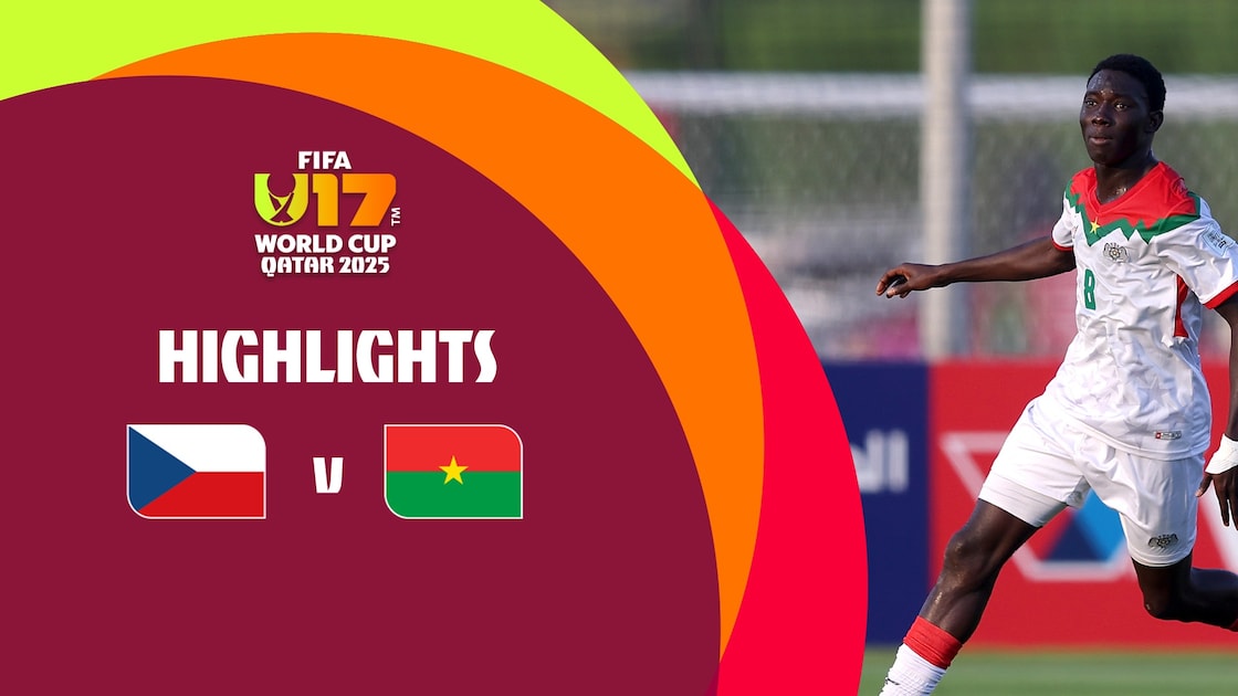 Czechia v Burkina Faso | FIFA U-17 World Cup Qatar 2025™ | Highlights