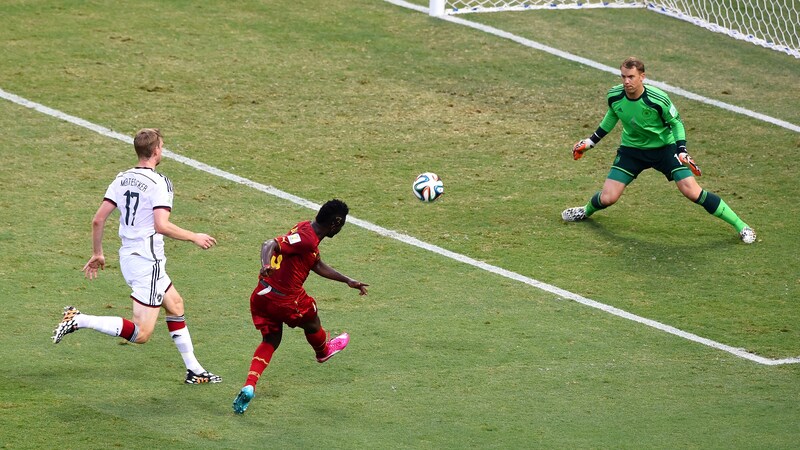 Asamoah Gyan Goal 62' | Germany v Ghana | 2014 FIFA World Cup Brazil™