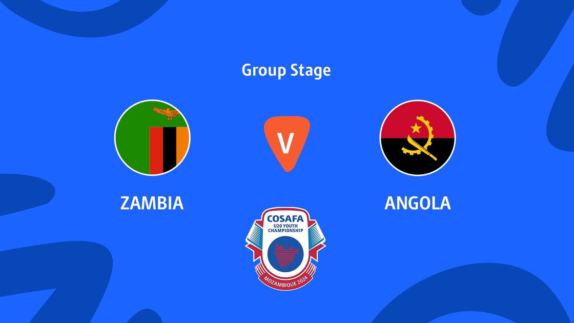 Zambia v Angola | Group Stage | CAF U-20 Africa Cup of Nations 2025 ...