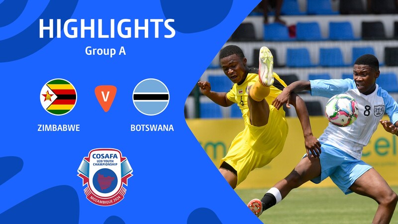Zimbabwe v Botswana | Group Stage | CAF U-20 Africa Cup of Nations 2025 | COSAFA Qualifier ...