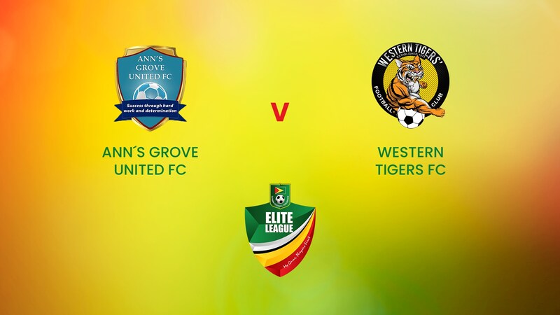 Ann's Grove United FC v Western Tigers FC | GFF Elite League | Guyana ...