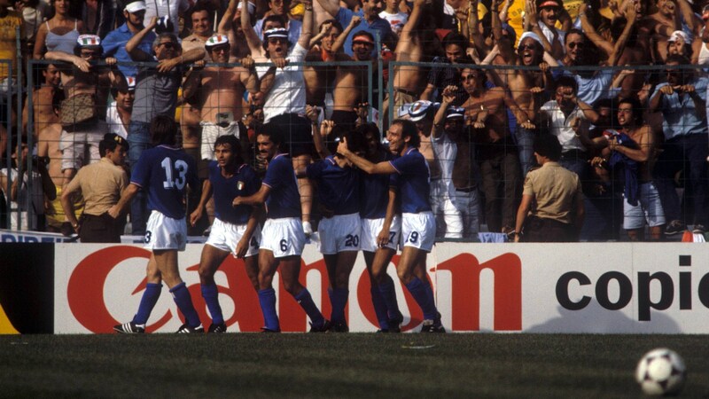 Paolo Rossi Goal 75' | Italy vs Brazil | 1982 FIFA World Cup Spain™