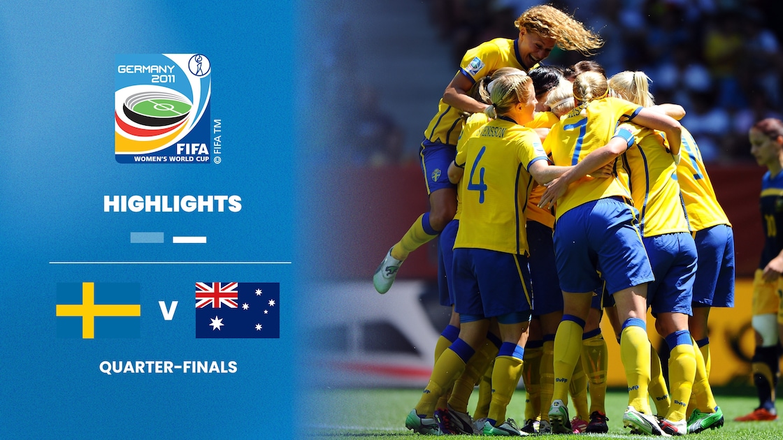 Sweden v Australia | Quarter-finals | FIFA Women's World Cup Germany ...