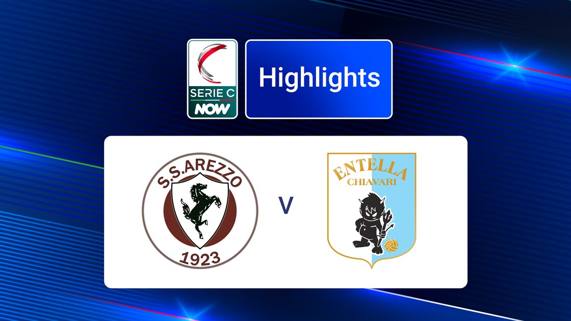 Arezzo v Virtus Entella | Serie C NOW | Highlights