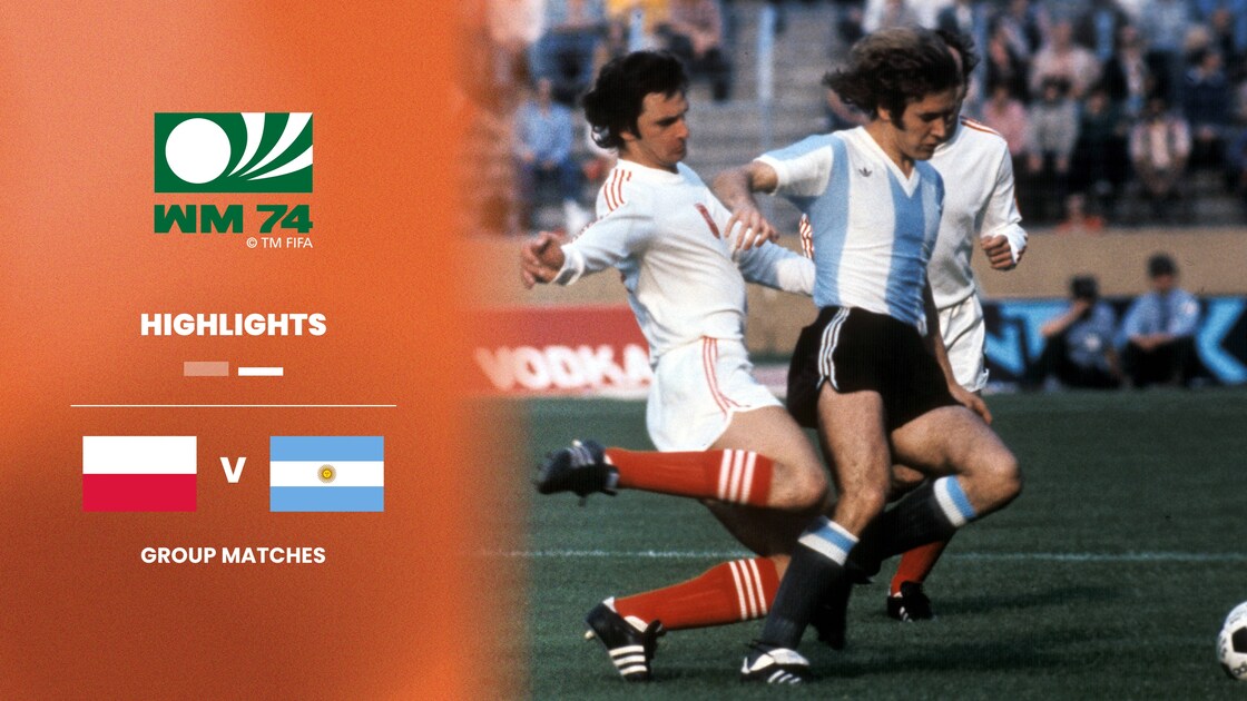 Poland v Argentina | First Round | 1974 FIFA World Cup Germany™ | Highlights