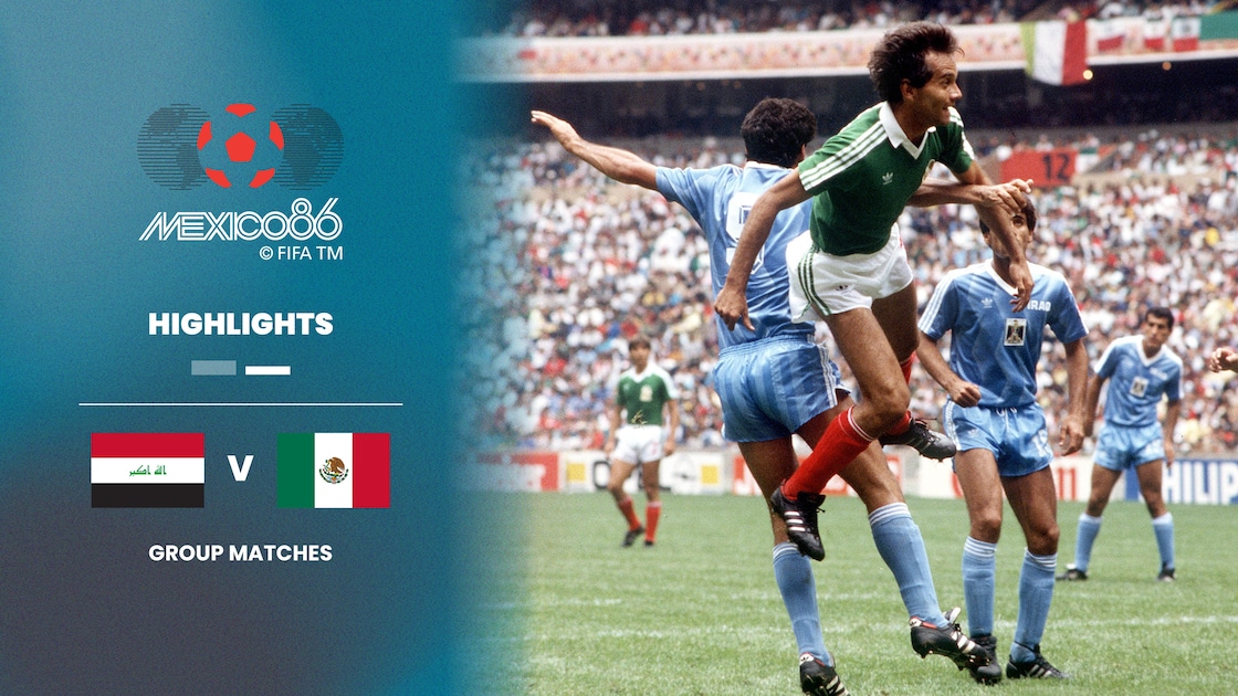 Iraq v Mexico | Group B | 1986 FIFA World Cup Mexico™ | Highlights