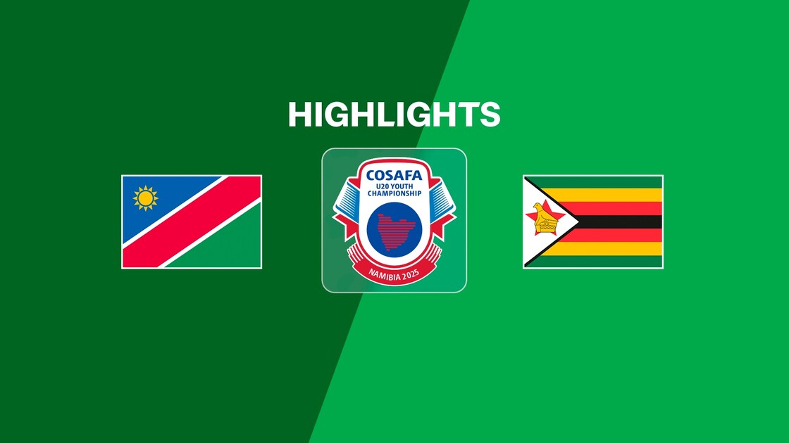 Namibia v Zimbabwe | Group Stage | COSAFA U-20 Youth Championship 2025 | Highlights