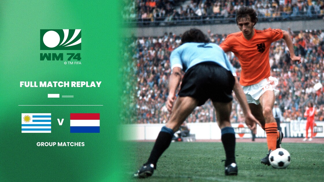 Uruguay v Netherlands | Group 3 | 1974 FIFA World Cup Germany™ | Full Match Replay