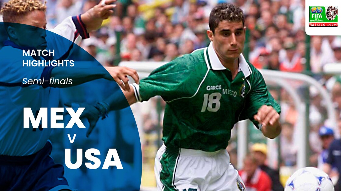 Mexico v USA | Semi-finals | FIFA Confederations Cup Mexico 1999 ...