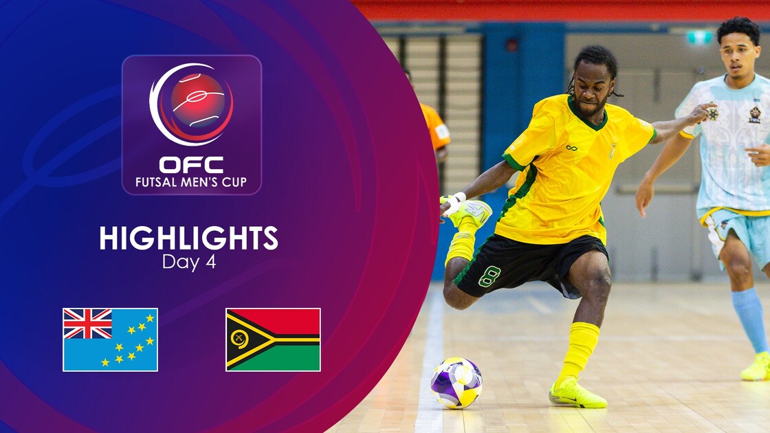 Tuvalu v Vanuatu | Day 4 | OFC Futsal Men’s Cup 2025 | Highlights