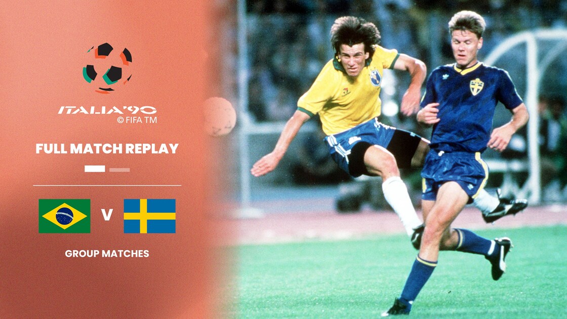 Brazil v Sweden | Group C | 1990 FIFA World Cup Italy™ | Full Match Replay