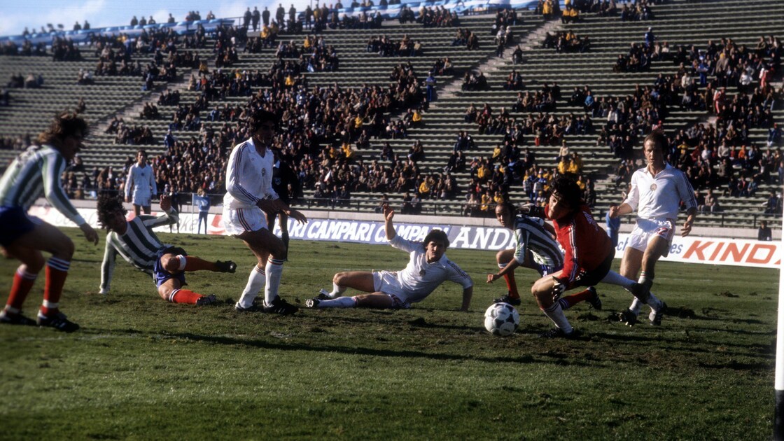 Dominique Rocheteau Goal 42' | France vs Hungary | 1978 FIFA World Cup ...