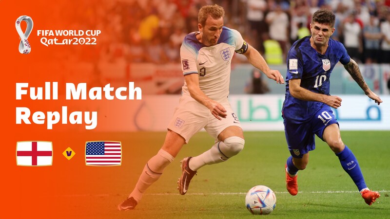 England v USA | Group B | FIFA World Cup Qatar 2022™ | Full Match Replay