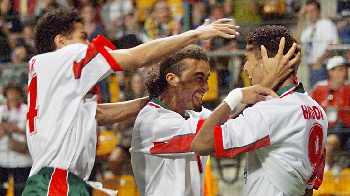 Abdeljalil Hadda Goal 46' | Scotland vs Morocco | 1998 FIFA World Cup ...