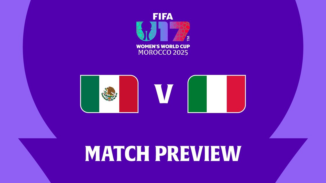 Mexico v Italy | Quarter-finals | FIFA U-17 Women's World Cup Morocco ...