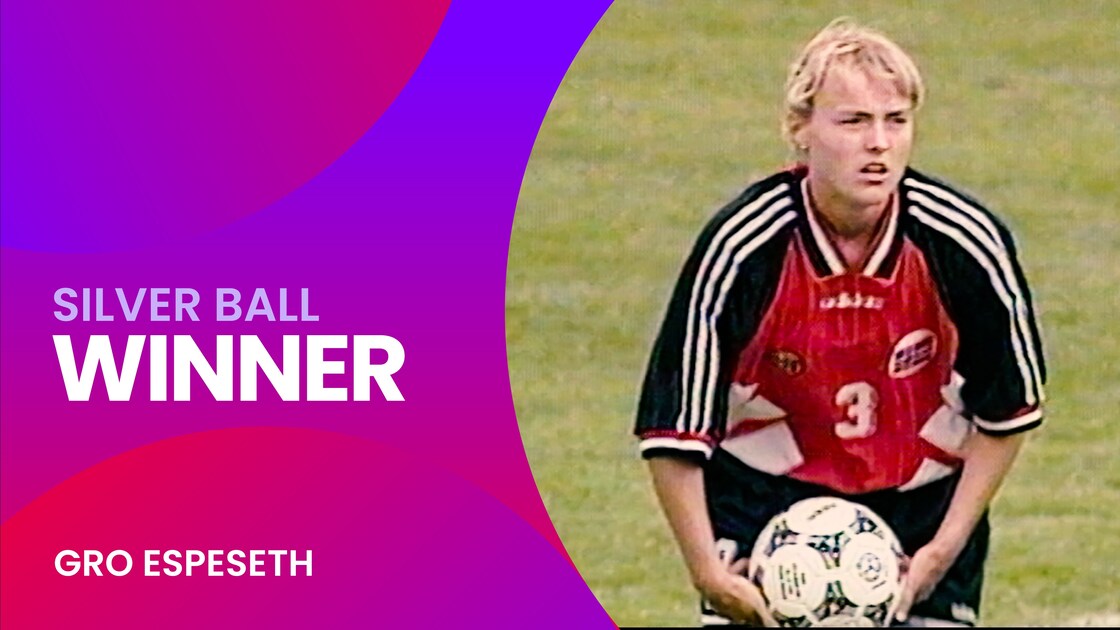 Gro Espeseth | Silver Ball Award | FIFA Women's World Cup Sweden 1995™