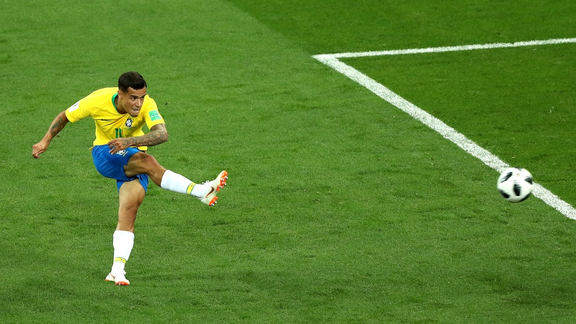 Philippe Coutinho Goal 20' | Brazil v Switzerland | 2018 FIFA World Cup ...