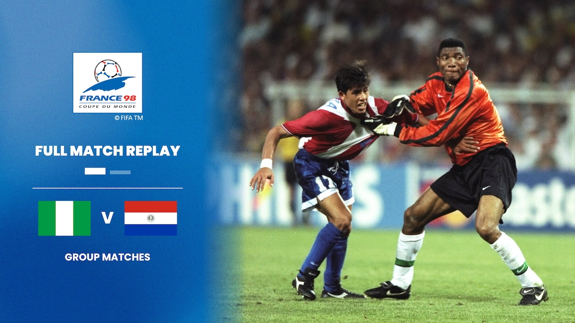 Nigeria v Paraguay | Group D | 1998 FIFA World Cup France™ | Full Match ...