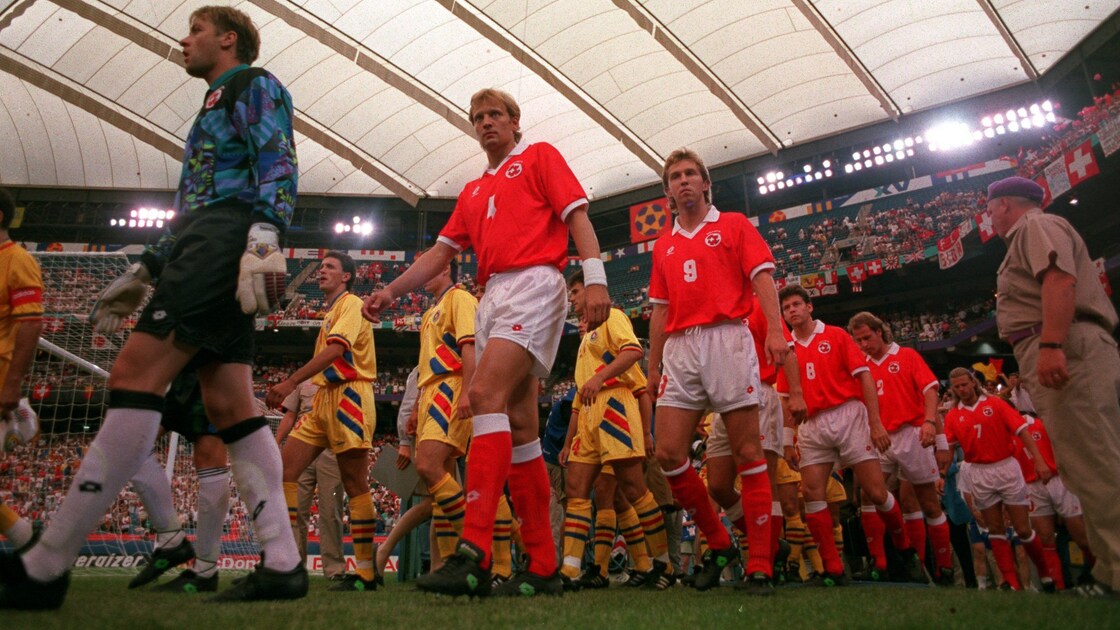 Adrian Knup Goal 72' | Romania vs Switzerland | 1994 FIFA World Cup USA™