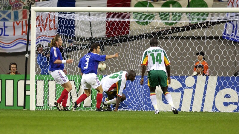 Papa Bouba Diop Goal 30' | France vs Senegal | 2002 FIFA World Cup ...